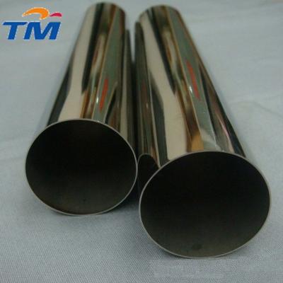 China Cold Rolled 610mm 2 Inch 316 SS Steel Pipes NO.8 NO.4 Polish ASTM A554 for sale