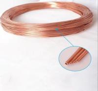 China 3m ASME Pancake Seamless Copper Pipe Coil C44300 Admiralty Brass Tube for sale