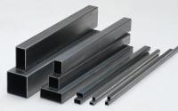 China Black Metal Annealed Hollow Square Steel Tube ERW S235JR S355JR Hot Rolled for sale