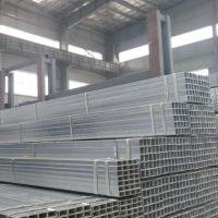 China 100 X 50 Galvanised Steel Rectangular Box Section Q195 Q235 BS 5950 for sale