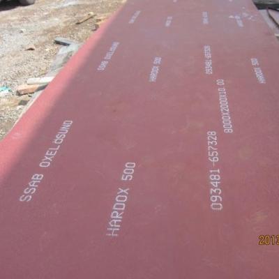 China Quard 450 High Wear Resistance Steel Plate GB JIS EN 904L UNS S32760 for sale