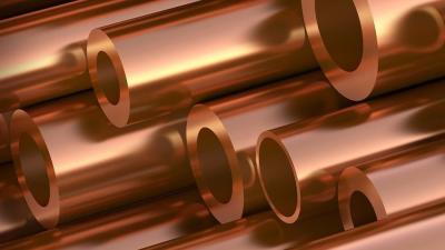 China C101 Seamless Copper Pipe 0.3mm Rigid Cold Drawn Straight for sale