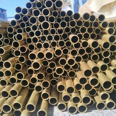 China Straight 22mm 15mm Bright Copper Alloy Seamless Tube / Pipe Small Diameter for sale