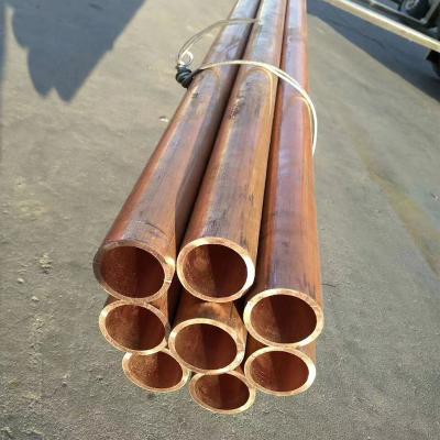 China 1.5--30mm C51000 C5102 Copper Alloy Round Tube Welded / Seamless Pipes for sale