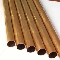 China 1/2 1/4 3/8 5/8 Inch Outer Dia Copper Pipe for Air Conditioning And Refrigeration for sale