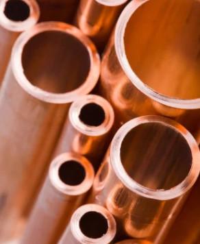 China Hot / Cold Water Supply Lines Type L Copper Pipe For Refrigerant Lines In HVAC System for sale