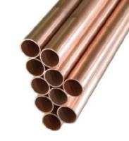 China Red Copper Tube Seamless Copper Pipes T1 T2 T3 C11000 Pure Cu99.9% for sale