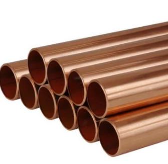 China ASTM Uns C10100 Red Copper Tubing Seamless Copper Round Tube for sale
