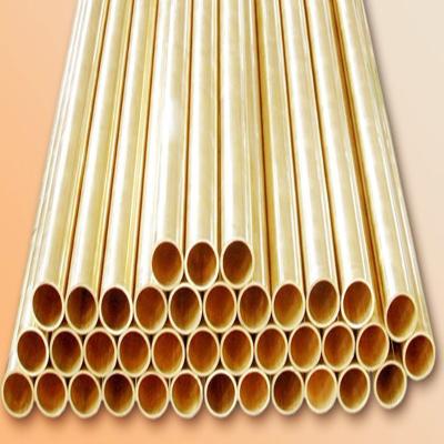 China ASTM Seamless Copper Pipe 3mm Large Diameter 1050 Brass Tube for sale