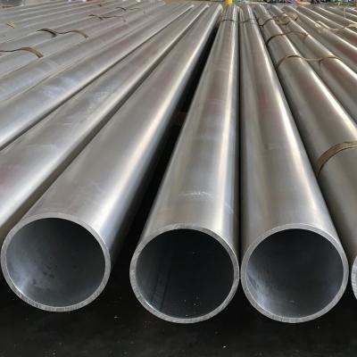 China Extruded Aluminium Alloy Pipe Tube 6061 T6 Straight Light Weight for sale