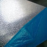 China Orange Peel Coated Aluminum Sheet Coil Stucco Embossed With Polyethylene for sale