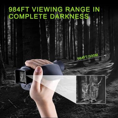 China 5X Digital Zoom Night Vision Monocular 1.5inch Screen Hunting Night Vision Goggles for sale