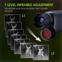China 1.5inch Hunting Infrared Night Vision Telescope 200m Night Vision Telescope for sale
