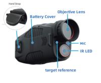 China 1.5inch Screen Monocular Night Vision Sharper Image Night Vision Goggles for sale