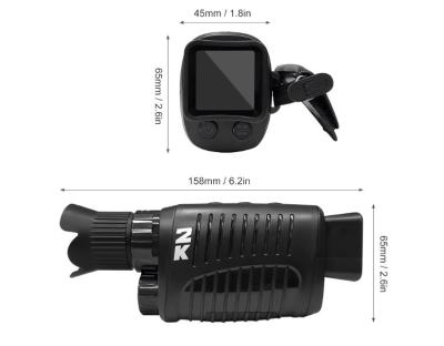 China 5x Zoom Digital Night Vision Camera Monocular OEM ODM Real Thermal Goggles for sale