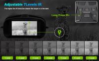 China 1080p FHD Infrared Digital Night Vision Goggle Scope Camera For Hunting Camping for sale