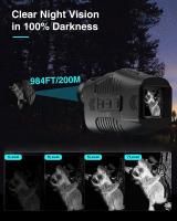 China Video Long Distance Infrared Night Vision Goggles Binoculars 1080p Full HD for sale