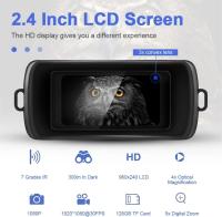 China 1080P IR Google Night Vision Binoculars Hunting Digital Camera 5X Zoom for sale