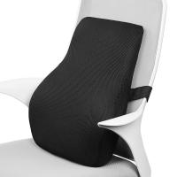 China Memory Foam Lumbar Support Cushion Compact And Lightweight Office Chair Back Support Cushion for sale