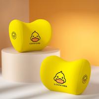 China portable Memory Foam Car Head Rest Pillow Relieving Neck Stiffness Car Neck Headrest Pillow for sale