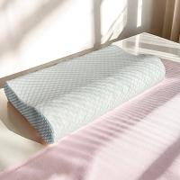 China Ice Cooling Contoured Memory Foam Pillow for sale