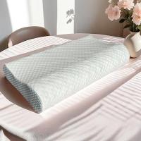 China Ice Cooling Contoured Memory Foam Pillow for sale