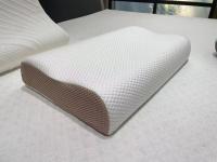 China Custom LOGO Ergonomic Sleeping Cervical Orthopedic Memory Foam Bed Pillows For Sleeping Comfortable for sale
