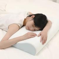 China New Bed Side Back Stomach Sleepier Orthopedic Pillow Cervical Bamboo Contour Ergonomic Memory Foam Pillow Orthopedic Head for sale