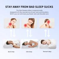 China contour almohada ortopedica ergonomically ergonomic orthopedic memory foam pillow neck cervical bed pillow for sleeping for sale