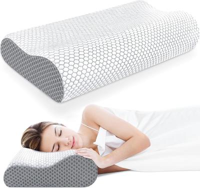 China Contoured Memory Foam Pillow for Relief of Muscles and Mental Pressure for sale
