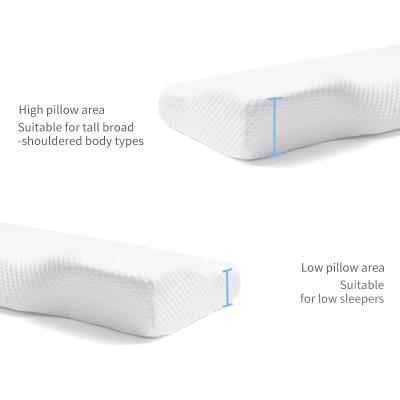 China Relieve Pressure Orthopedic Neck Support Pillow Portable And Eco Friendly for sale