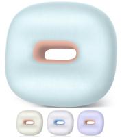 China Comfort Memory Foam Knee Pillow Breathable Non Toxic Pillows For Under Legs for sale