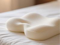 China Grey White or Customized Contoured Memory Foam Pillow with Bamboo Fiber Cover Material for sale