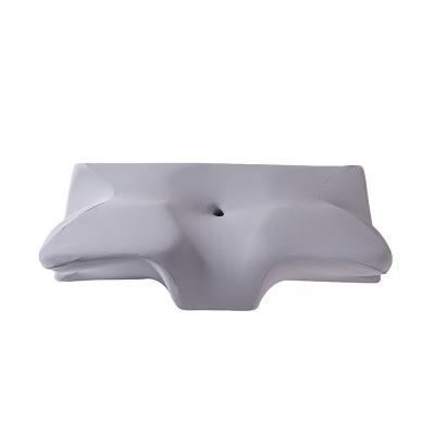 China Contoured Slow-Recovery Sponge Pillow Washable Cover Perfect for Back and Side Sleepers' Muscle Relaxation for sale