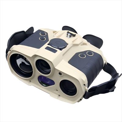 China 360 Degree Auto Tracking Thermal Vision Binoculars Video Storage For Surveillance for sale