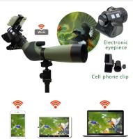 China 20-60x82ED Spotting Scope with Wireless WiFi Digital Eyepiece 5MP Video Capture System for sale