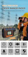 China Colorful Display Screen Multifuntion Laser Range Finder 360AS for sale