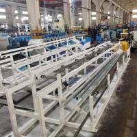 China Automatic Gearbox PLC Controlled Cold Upright Rack Roll Forming Machine 11x1.2x1.4m with 3.0kW Servo Power for sale