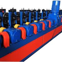 China GCr15 Roller Solar Strut Channel Roll Forming Machine 16 Stations 10-15m/min Speed PLC Control 380V for sale