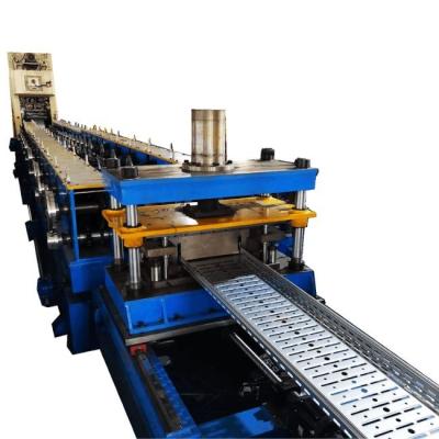 China Fully Automatic Adjustable Metal Cable Tray Roll Forming Machine 22 Stations 200-950mm Width 1.0-1.5mm Thickness for sale