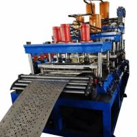 China Galvanized Coil Cable Tray Roll Forming Machine with PLC Control - 22 Stations, 1.0-2.0mm Material, 15KW Power for sale