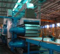 China Polyurethane Sandwich Panel Machine Continuous Production Line 30-80mm Thickness 3-7m/min Speed for sale