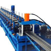 China 28-Station Scaffold Walk Board Roll Forming Machine with 200T Punch Press and Siemens PLC Control System for sale
