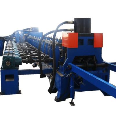 China W-Beam Thrie-Beam Highway Guardrail Roll Forming Machine 2.0-3.5mm Thickness 10-20m/min Speed for sale