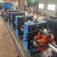 China PLC Controlled Roll Forming Pipe Welding Line | 30-50m/min Speed | 76-165mm Diameter Range for sale