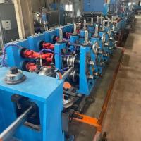 China High Frequency Welded Pipe Mill Line - 76-165mm Diameter, 30-50m/min Production Speed, PLC Control System for sale
