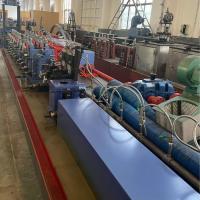 China High Frequency Welded Pipe Mill Line - 76-165mm Diameter, 30-50m/min Production Speed, PLC Control System for sale