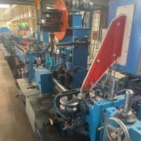 China PLC Controlled Roll Forming Pipe Welding Line | 30-50m/min Speed | 76-165mm Diameter Range for sale