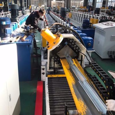 China 30KW Metal Stud Roll Forming Machine with 235MPa Stress Capacity for 89×41mm Profiles for sale