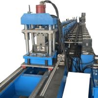 China Precision Gcr15 Bearing Steel Ceiling Keel Roll Forming Machine for 89×41mm Studs and Tracks with 30KW Motor for sale